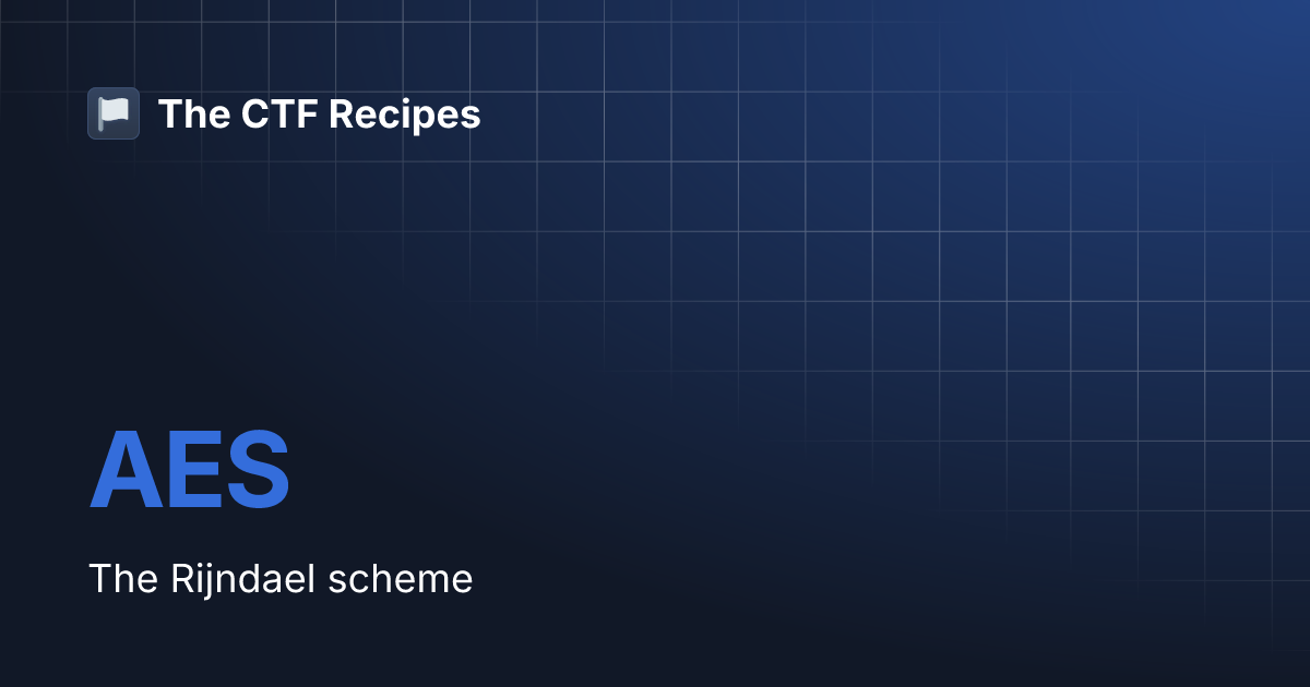 AES | The CTF Recipes
